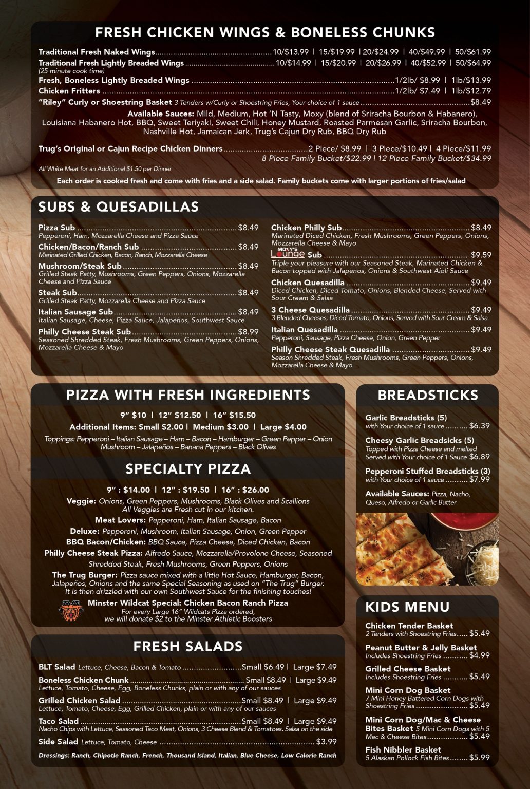Menu/Order – Community Lanes Bowling Center