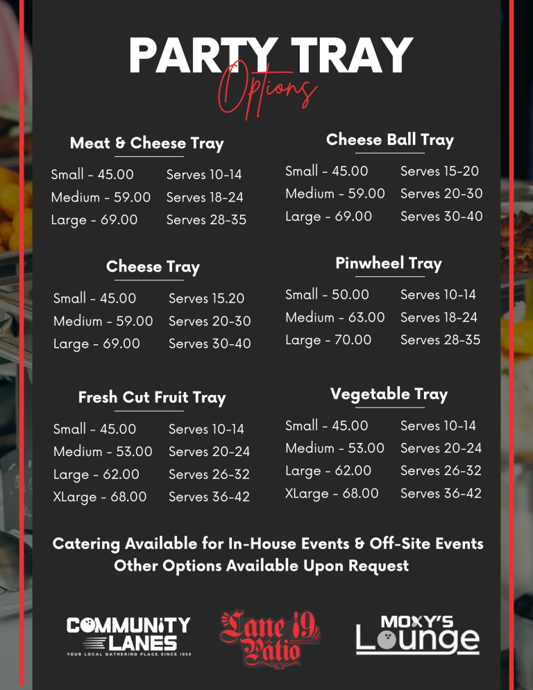 Catering by Community Lanes – Made For Every Occasion